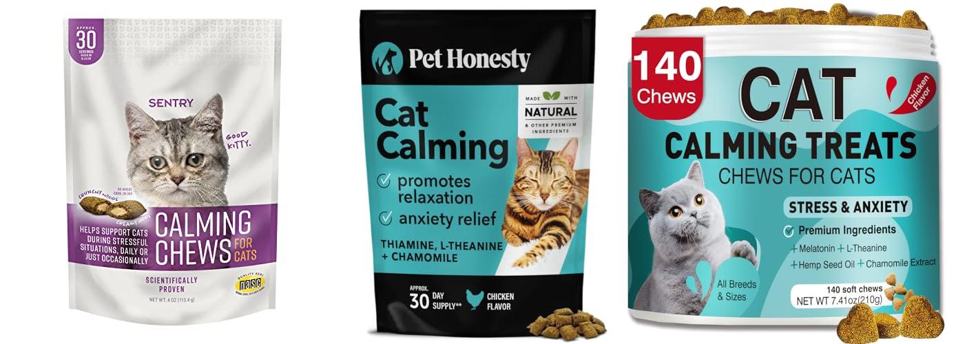 Top 5 Cat Calming Chews: Reviews & Guide for Anxious Felines - AnimalsPick