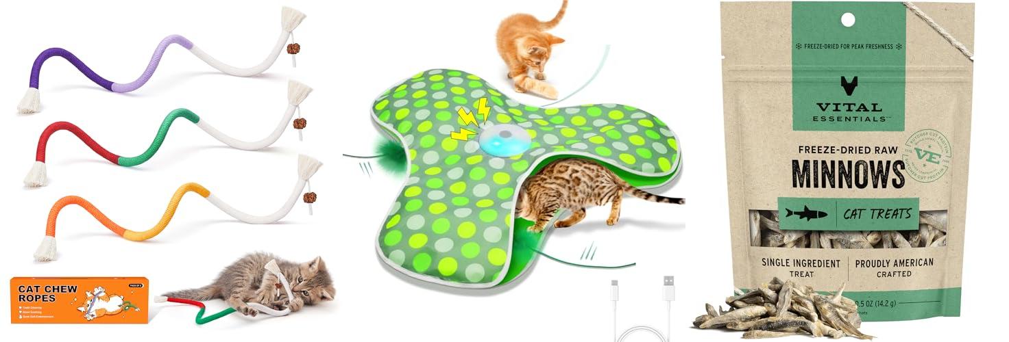 Top 5 Cat Enrichment Toys: Reviews and Buying Guide For Cats - AnimalsPick