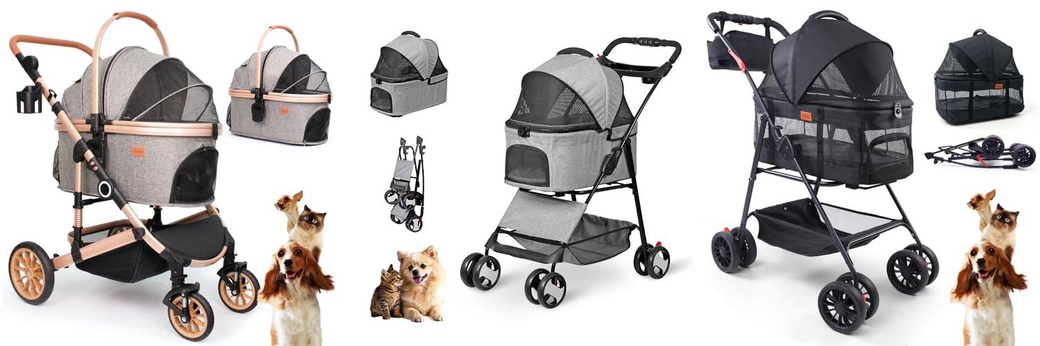 Cat Stroller With Detachable Carrier: Top 5 Picks for Your Cat ...