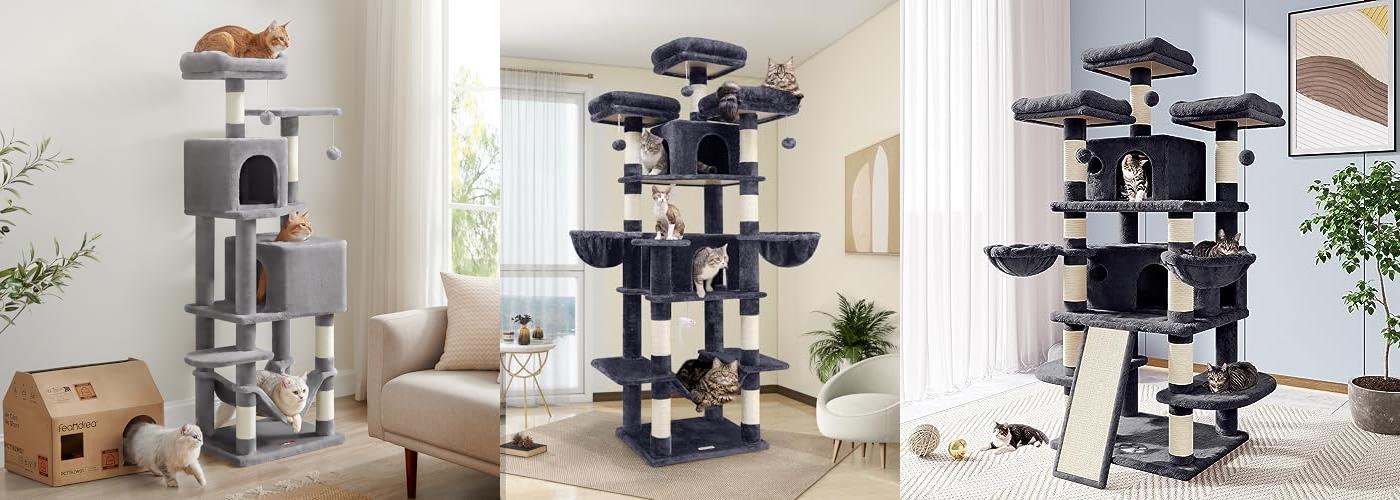 Top 5 Cat Trees for Multiple Cats: Reviews & Buyer's Guide - AnimalsPick