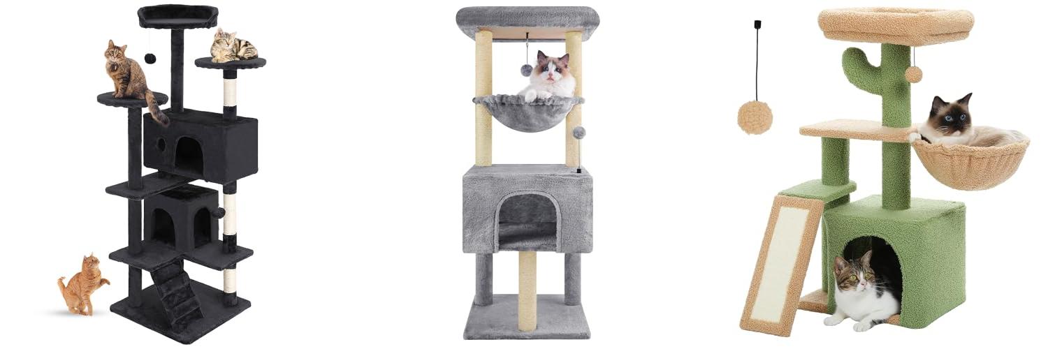 Top 5 Cat Trees for Small Spaces: Reviews & Buyer's Guide - AnimalsPick
