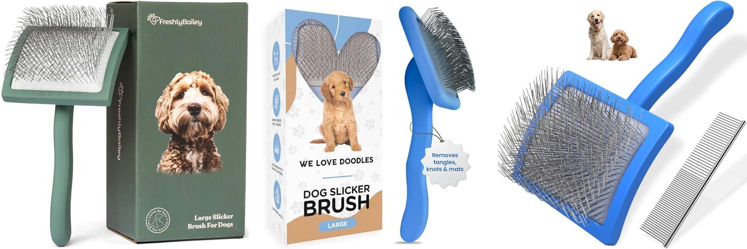 Top 5 Dog Brush For Labradoodle: Grooming Guide & Reviews - AnimalsPick