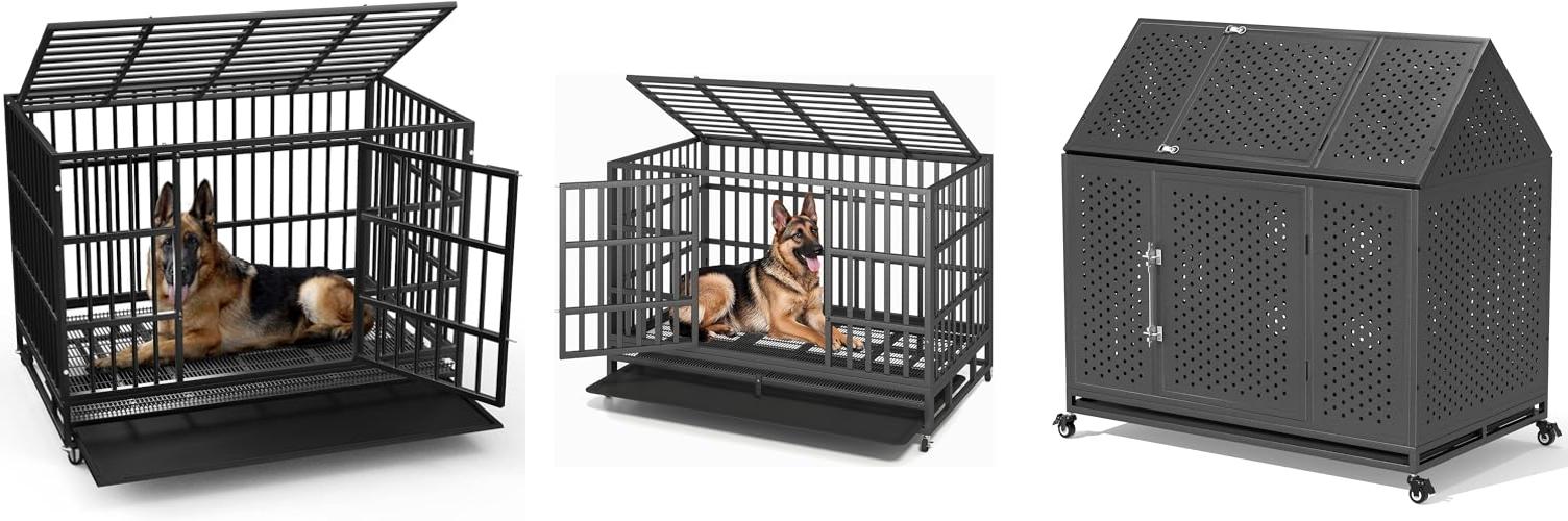 Top 5 Dog Crates For Escape Artists: Reviews & Buyer's Guide - AnimalsPick