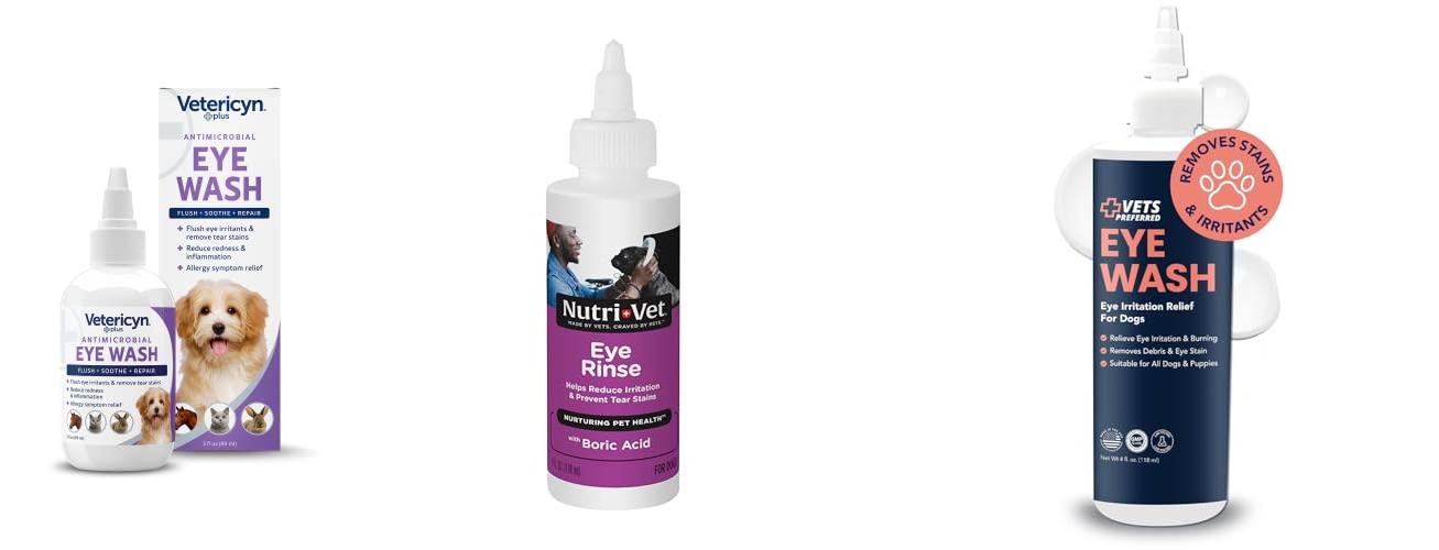 Top 5 Dog Eye Washes: Reviews & Buying Guide for Happy Pups - AnimalsPick