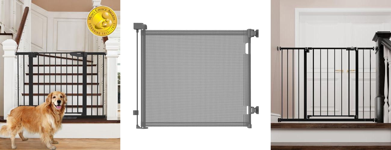 Top 5 Dog Gates For Stairs: Safety & Style Reviewed! - AnimalsPick
