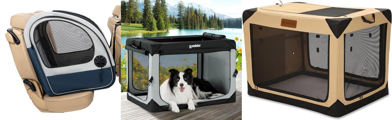 Top 5 Dog Kennels for Car Travel: Safe & Comfortable Reviews - AnimalsPick