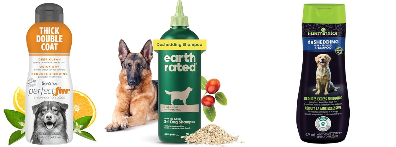 Top 5 Dog Shampoos For Double Coats: Reviews & Buyer's Guide - AnimalsPick