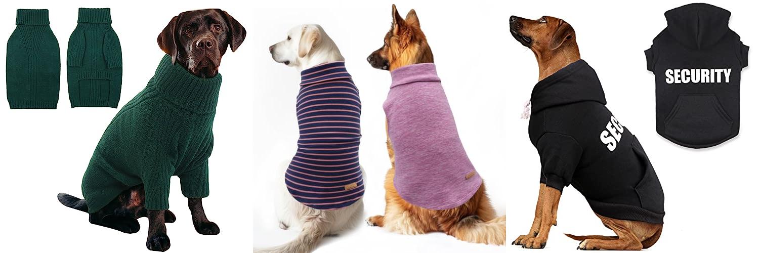 Top 5 Best Dog Sweaters For Large Breeds: A Buying Guide - AnimalsPick