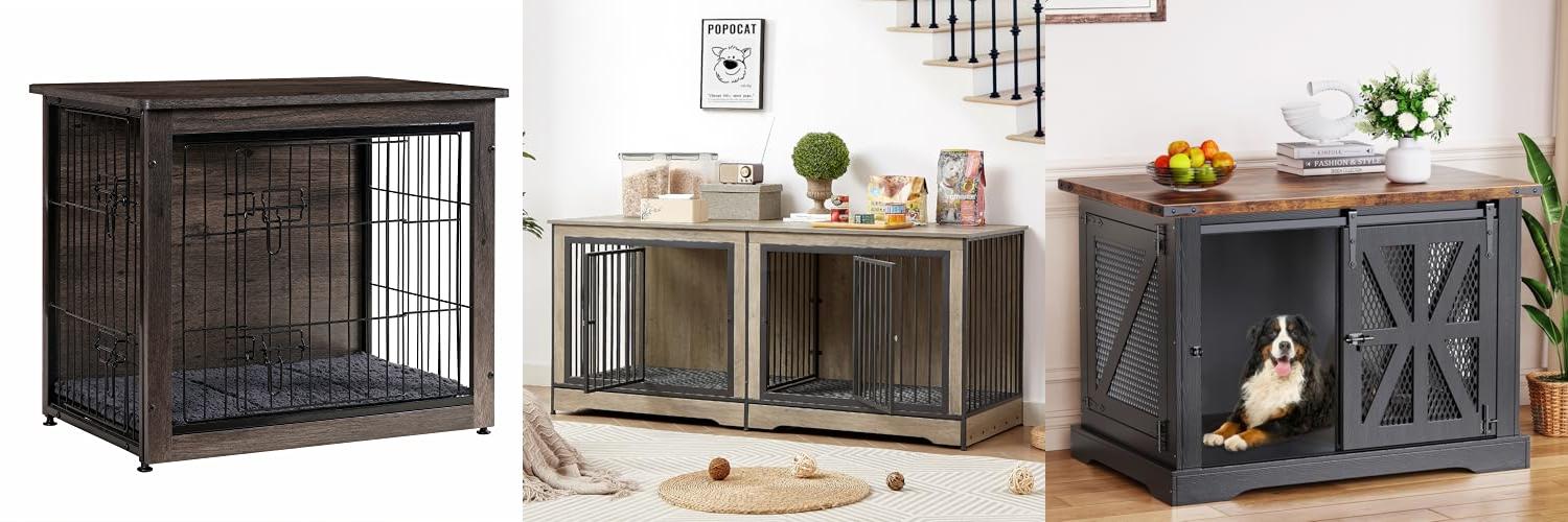 Top 5 Furniture Dog Crates: Stylish & Durable for Your Pup - AnimalsPick