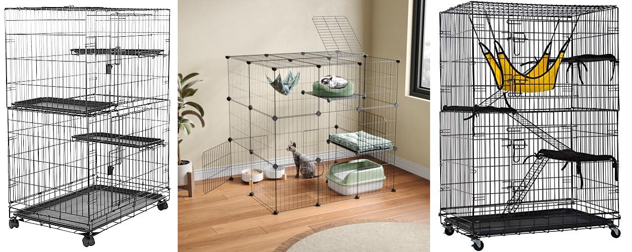 Top 5 Indoor Cat Cages: Reviews & Buying Guide for Your Cat - AnimalsPick