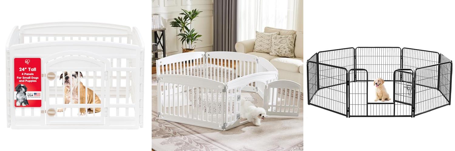 Top 5 Indoor Dog Playpens: Reviews & Buying Guide for Safety - AnimalsPick