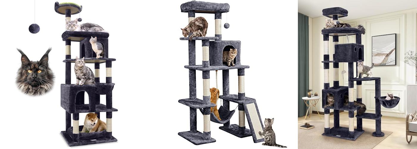 Top 5 Large Cat Trees: Reviews & Buying Guide for Happy Cats - AnimalsPick