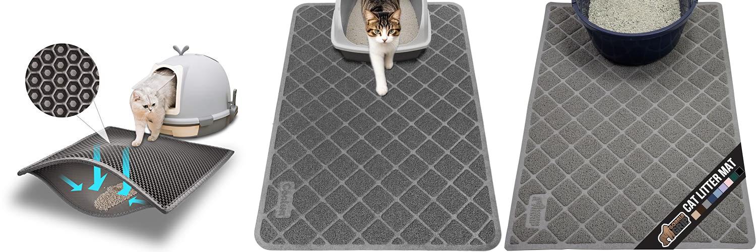 Top 5 Cat Litter Box Mats: Reviews & Buyer's Guide for 2024 - AnimalsPick