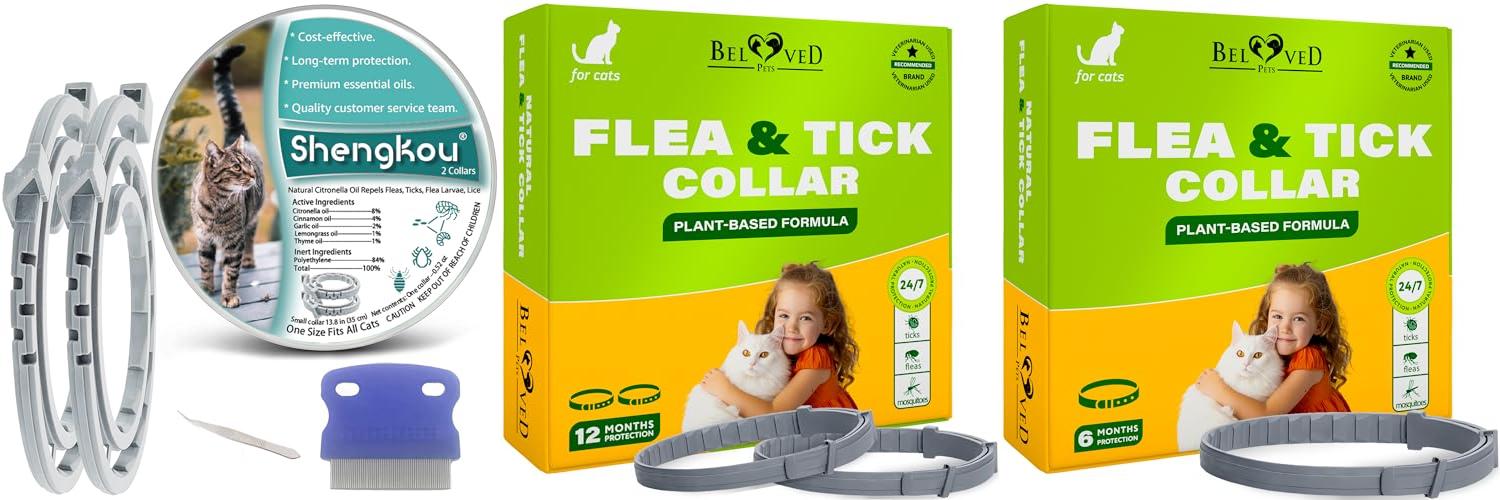 Top 5 Natural Cat Flea Collars: Reviews & Buyer's Guide - AnimalsPick