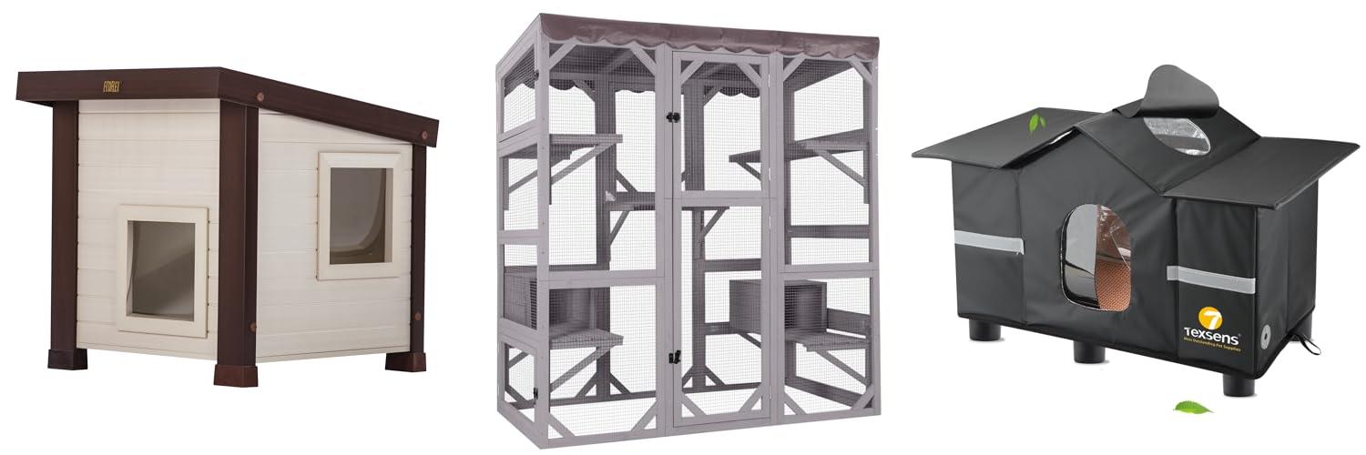 5 Best Outdoor Cat Houses for Several Cats: A Detailed Review - AnimalsPick