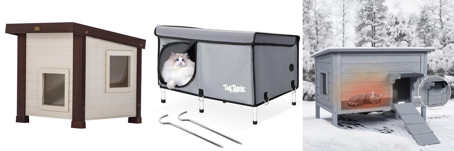 Top 5 Outdoor Cat Houses for Winter: Cozy & Safe Reviews - AnimalsPick