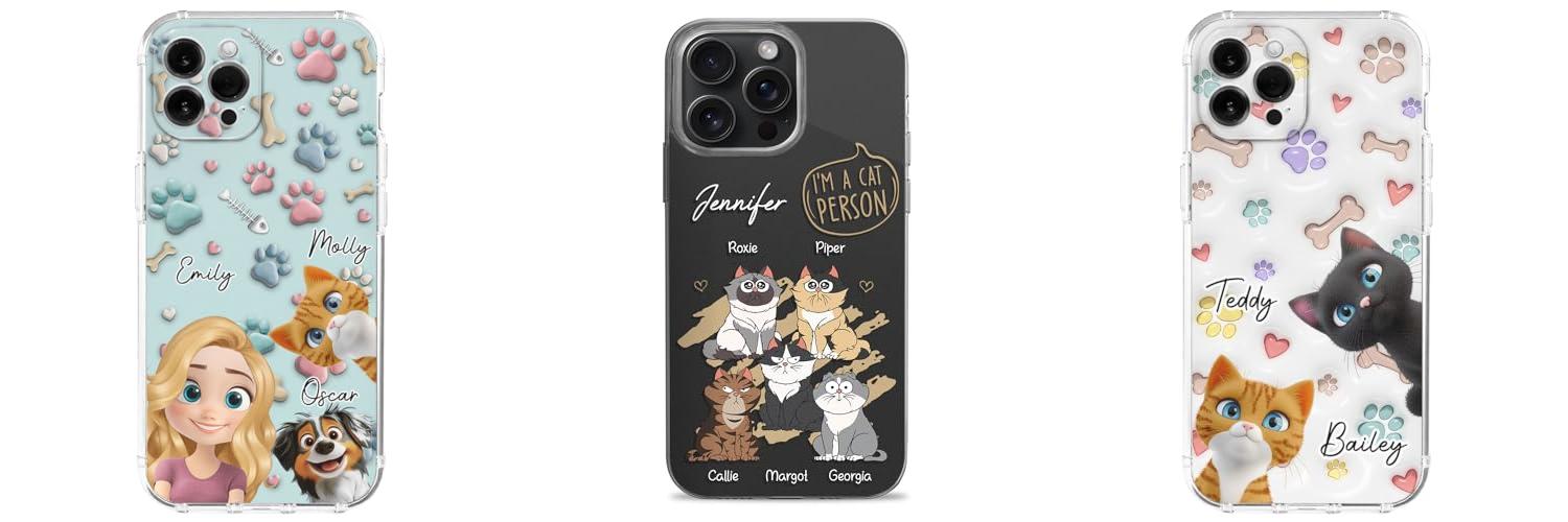 Top 5 Personalized Cat Phone Cases: Reviews & Buyer's Guide - AnimalsPick