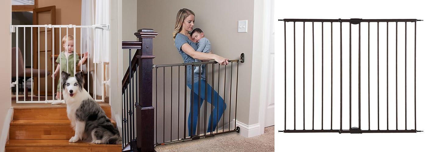Top 5 Wall Mounted Dog Gates: Reviews & Buying Guide - AnimalsPick