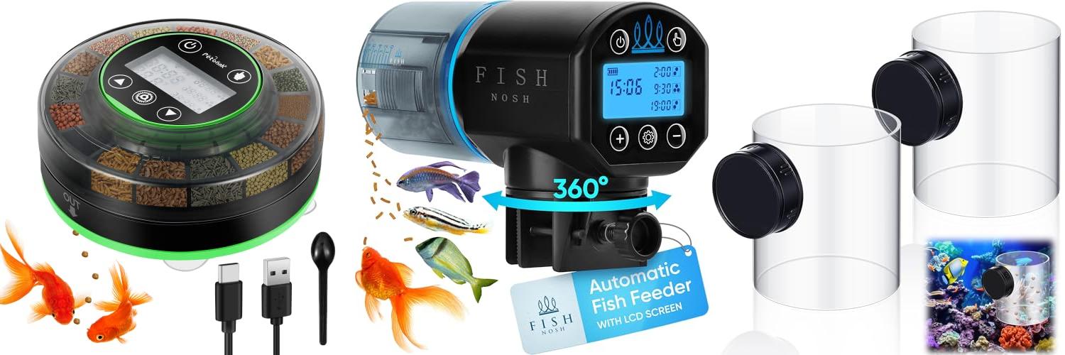 Best Auto Fish Feeder - Top 5 Picks & Review - AnimalsPick