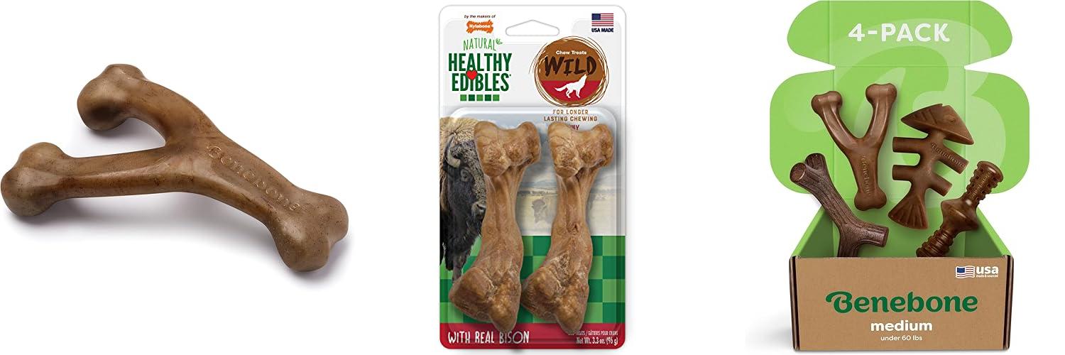 Top 5 Dog Bones for Aggressive Chewers Reviewed - AnimalsPick