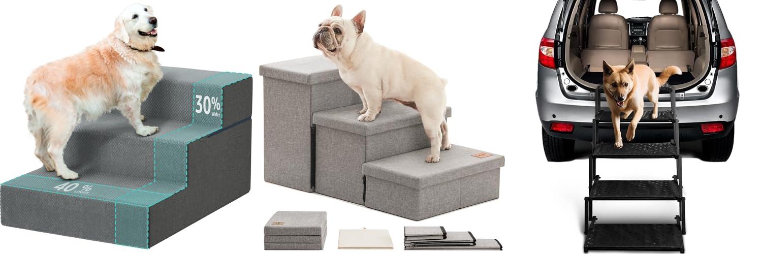 Best Dog Steps For Large Dogs - Top 5 Picks & Review - AnimalsPick