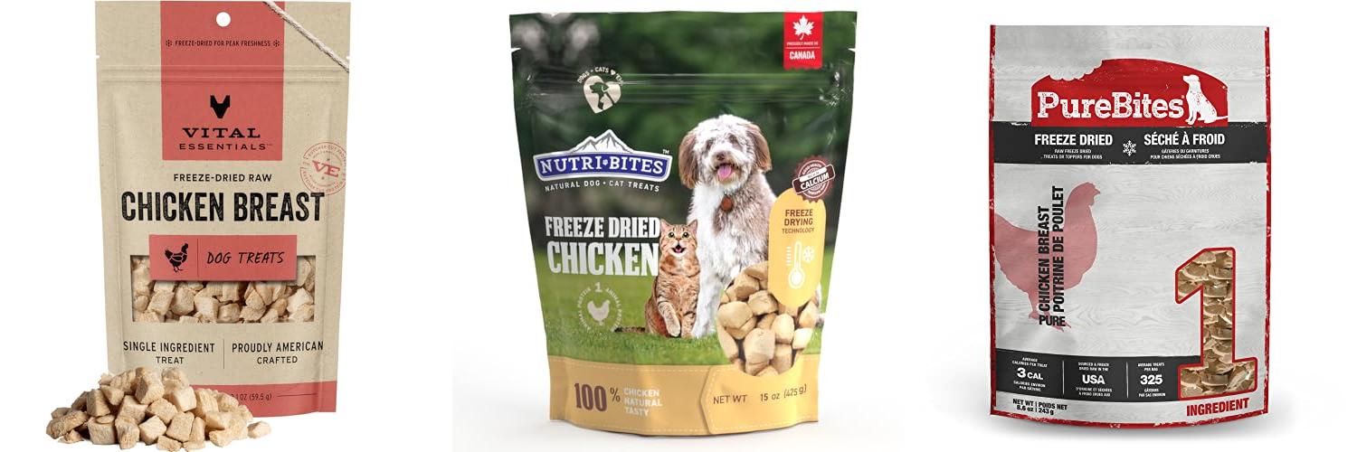 Top 5 Freeze Dried Chicken Dog Treats You'll Love - AnimalsPick