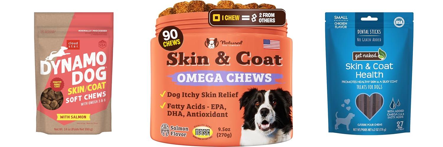 Top 5 Grain Free Skin & Coat Dog Chews Reviewed - AnimalsPick