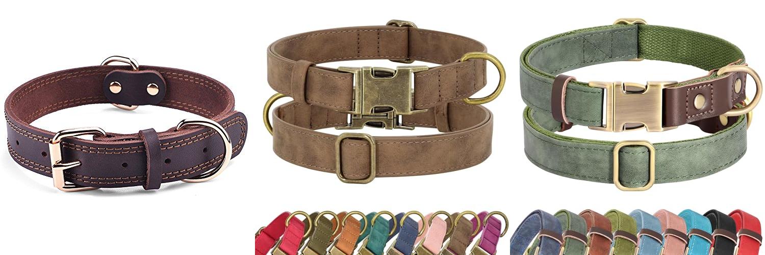 Best Leather Dog Collars - Top 5 Picks & Review - AnimalsPick