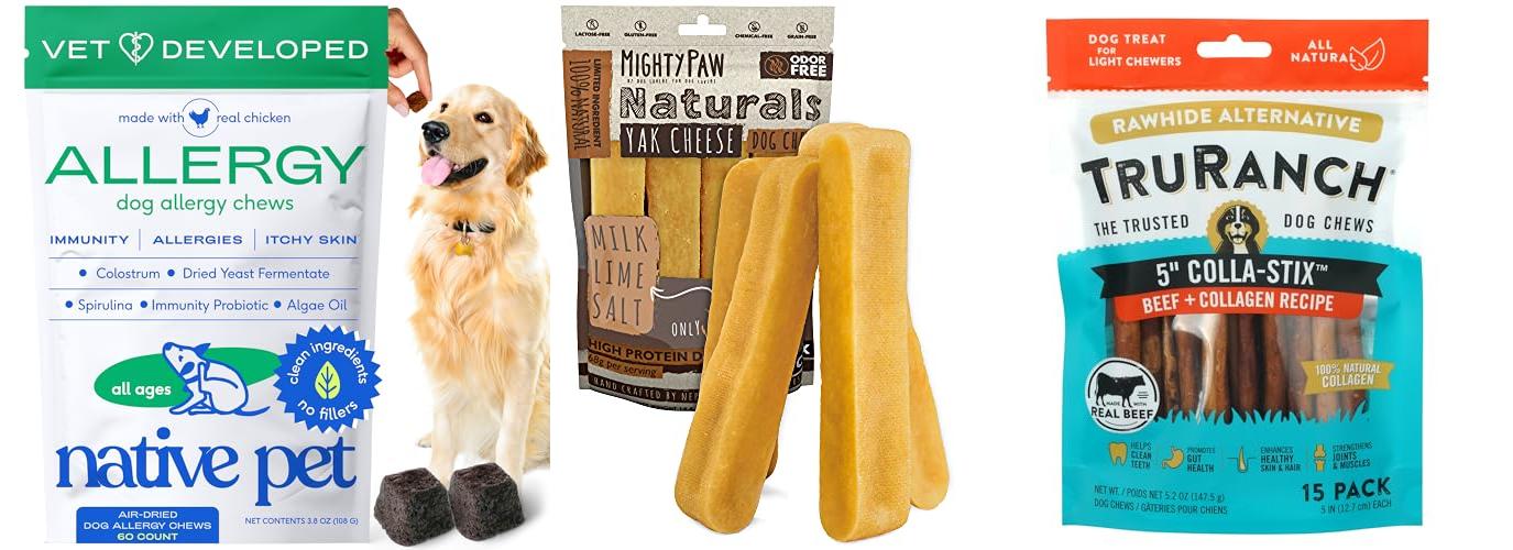 Best Natural Dog Chews - Top 5 Picks & Review - AnimalsPick