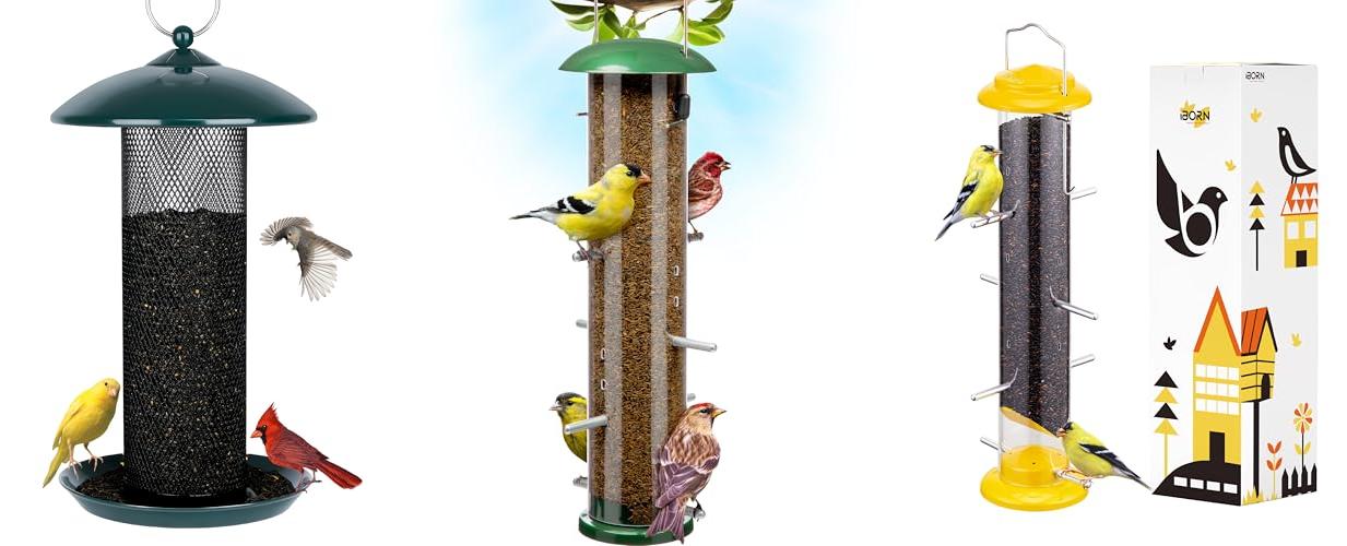 Best Nyjer Bird Feeders - Top 5 Picks & Review - AnimalsPick
