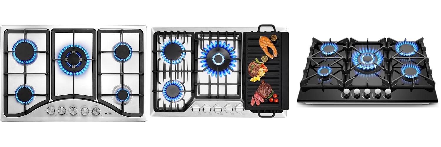Best 30 Gas Stove Tops - Top 5 Picks & Review - AnimalsPick