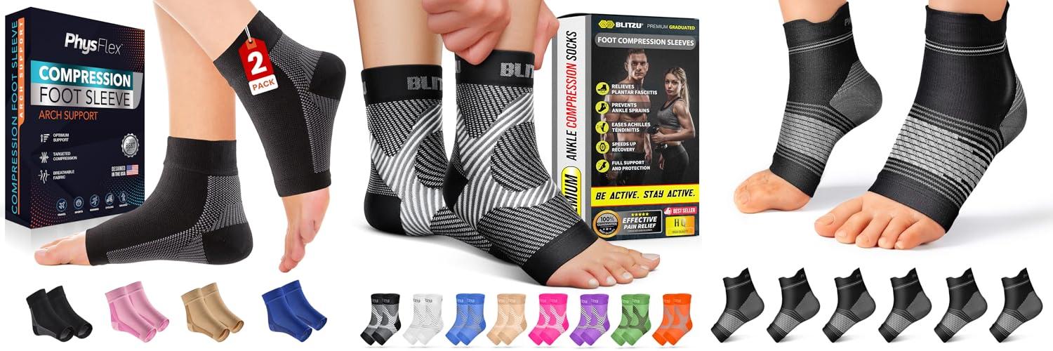 Best Compression Socks For Foot Pain - Top 5 Picks & Review - AnimalsPick