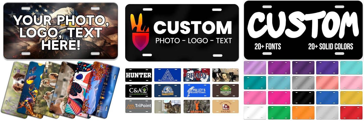 Best Custom Car Plates - Top 5 Picks & Review - AnimalsPick