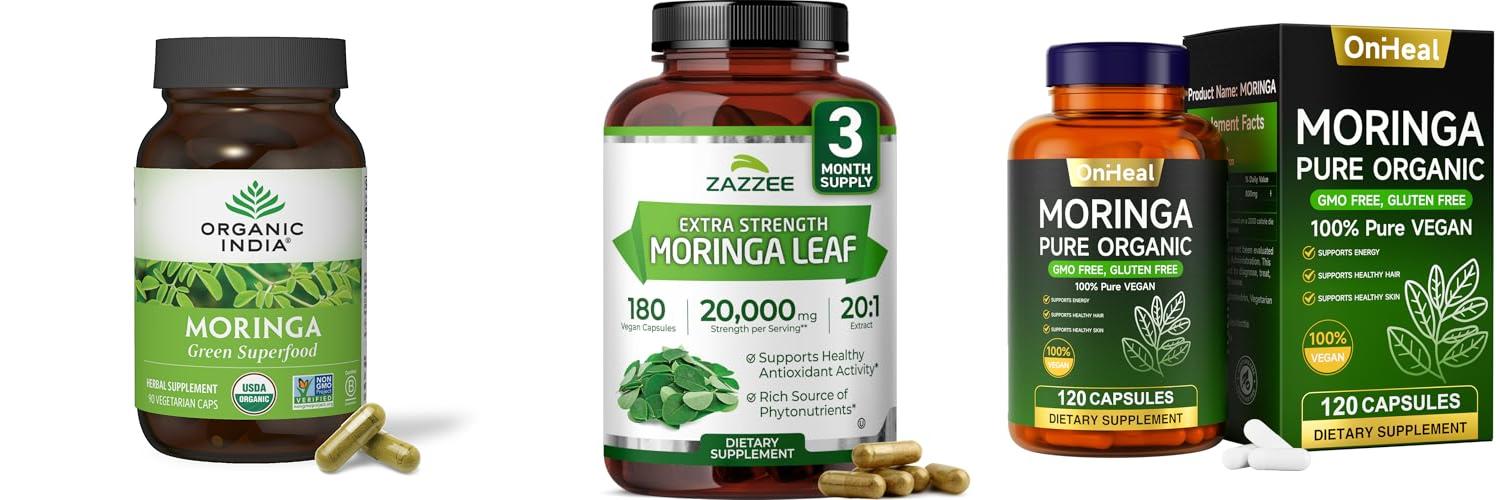 Top 5 Organic Moringa Capsules: Your Best Buy Guide - AnimalsPick