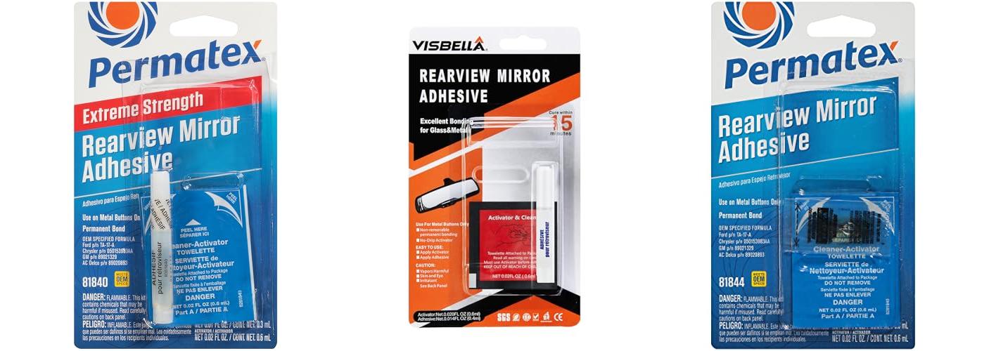 Best Rearview Mirror Adhesive - Top 5 Picks & Review - AnimalsPick