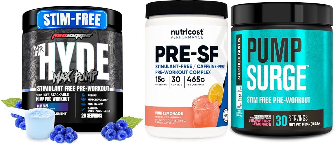Top 5 Stimulant Free Pre Workouts: Your Best Guide - AnimalsPick